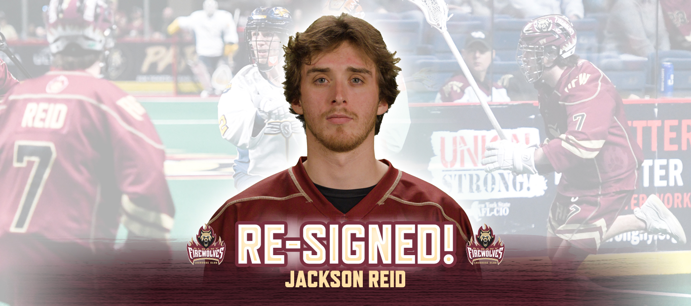 ALBANY FIREWOLVES RE-SIGN JACKSON REID FOR ONE YEAR - Oshawa FireWolves