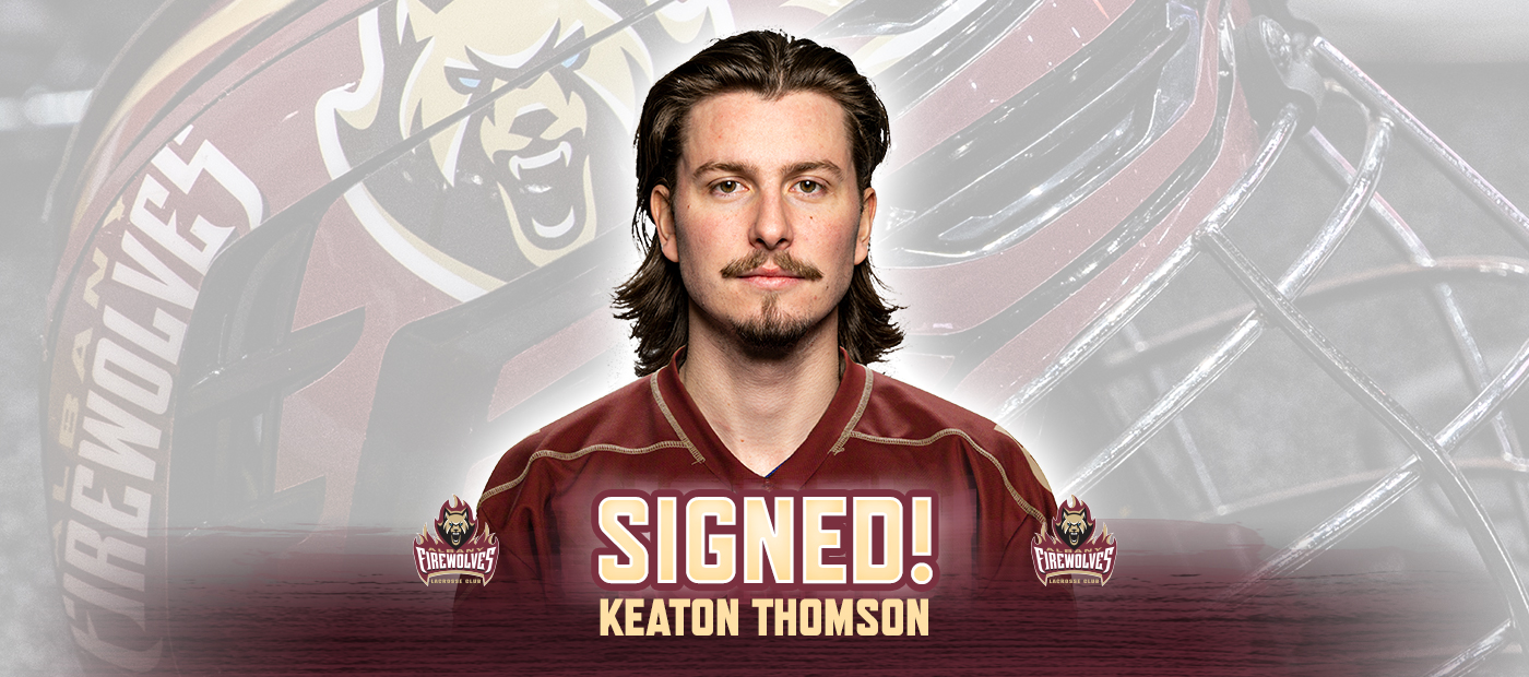 ALBANY FIREWOLVES AGREE TO TERMS WITH ANOTHER THOMSON - Oshawa FireWolves